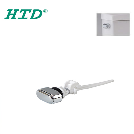 Universal Toilet Tank Flush Lever Chrome Finish Flush Handle