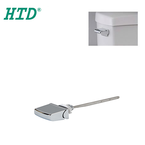 Universal Toilet Tank Flush Lever Chrome Finish Flush Handle
